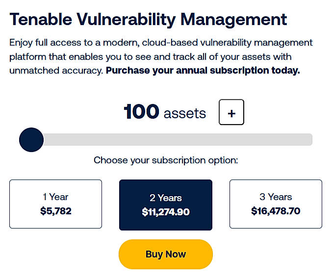 Tenable Vulnerability Management - Features, Reviews & Pricing (October 2025)