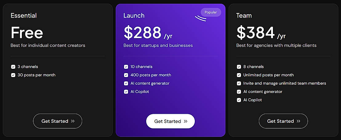 Postiz - Features & Pricing (August 2024)
