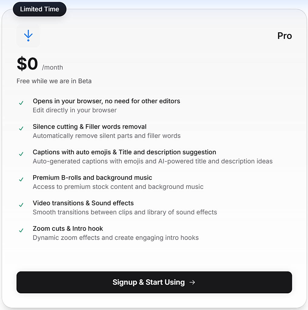 Shoto AI Pricing: Cost and Pricing plans
