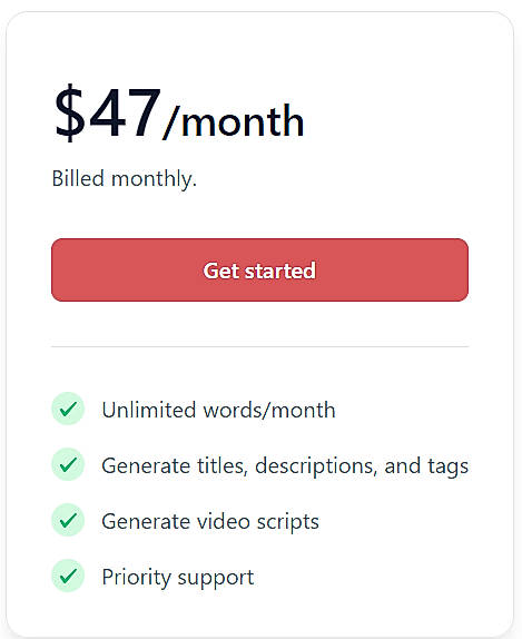 TubeMagic - Features & Pricing (November 2024)