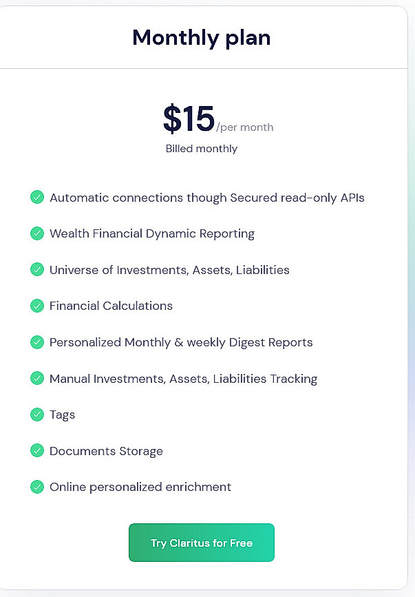 Claritus Pricing, Reviews and Features (January 2024) - SaaSworthy.com