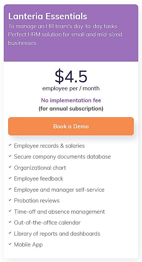 Lanteria Essentials Pricing, Reviews and Features (December 2023 ...