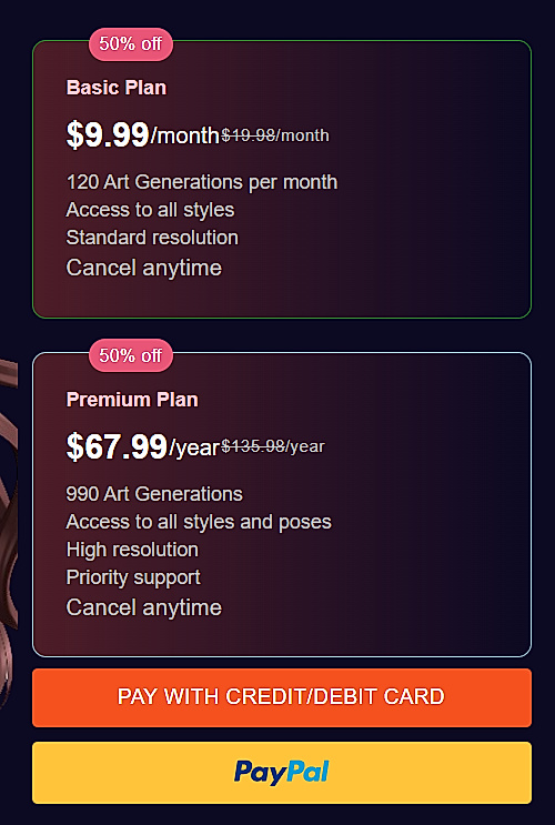NSFW AI Art Generator Pricing, Reviews and Features (January 2024) - SaaSworthy.com