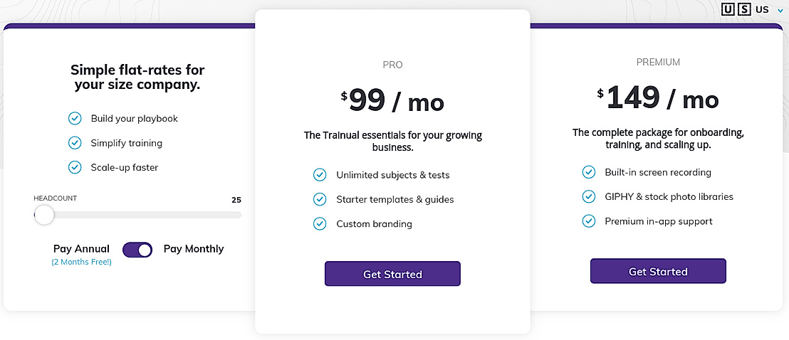 Trainual Pricing Cost And Pricing Plans