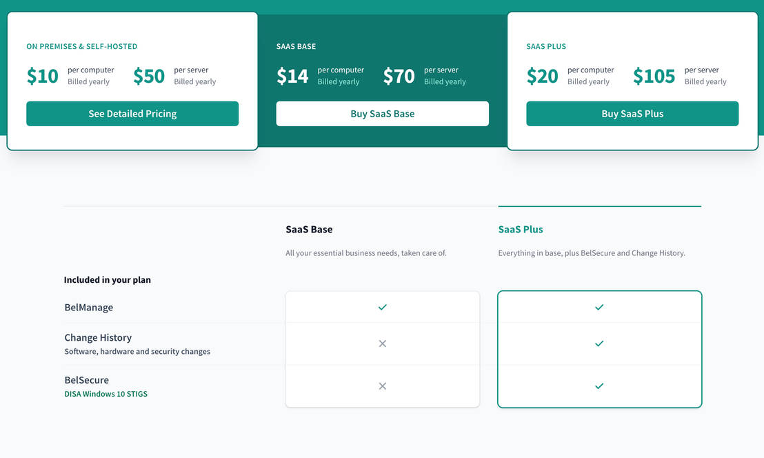 BelManage Pricing, Reviews and Features (May 2023) - SaaSworthy.com