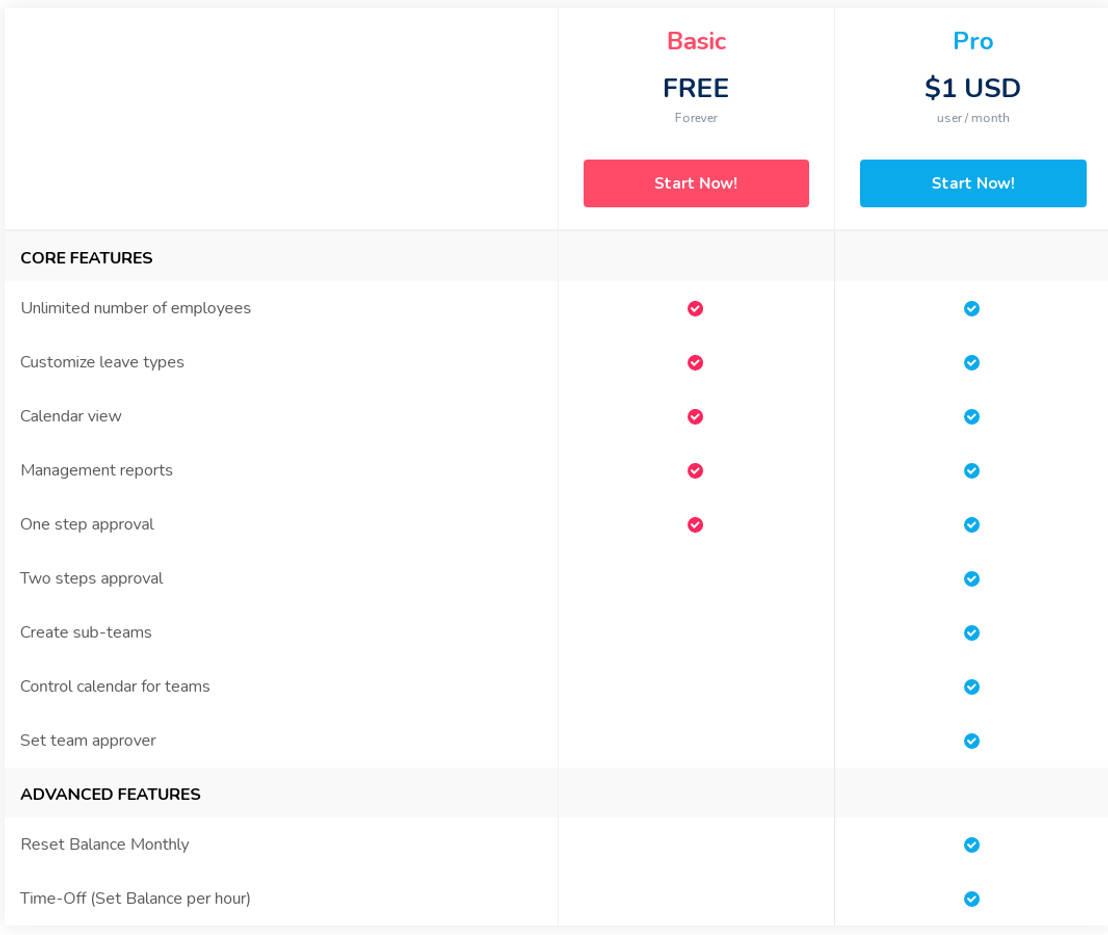 Day Off Pricing, Reviews and Features (December 2023) - SaaSworthy.com