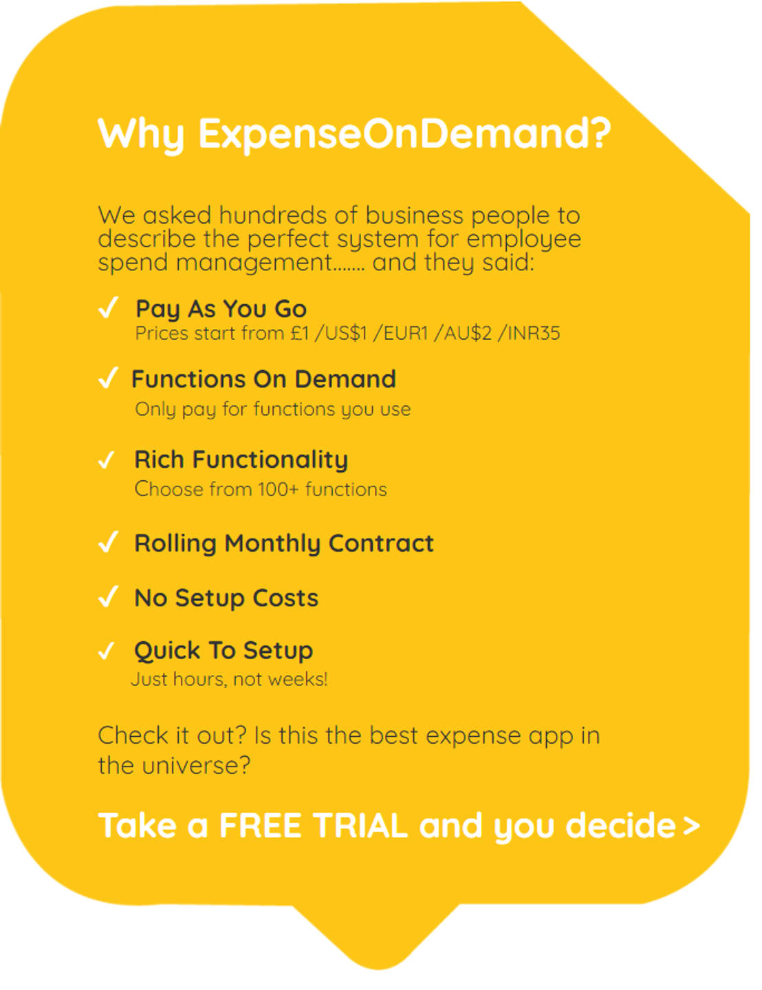 Expense On Demand Pricing, Reviews and Features (July 2023 ...