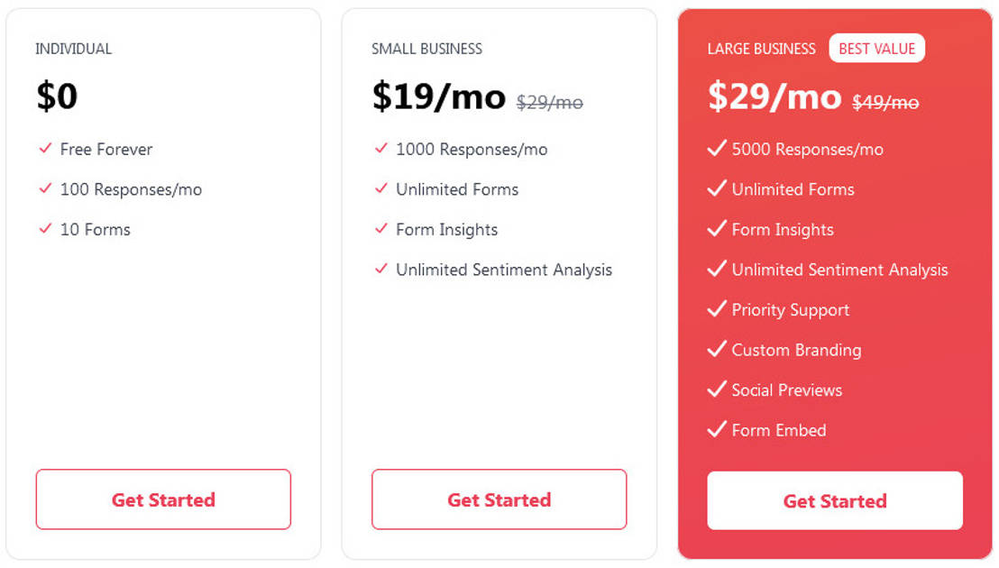 FluxForms Pricing, Reviews and Features (May 2023) - SaaSworthy.com