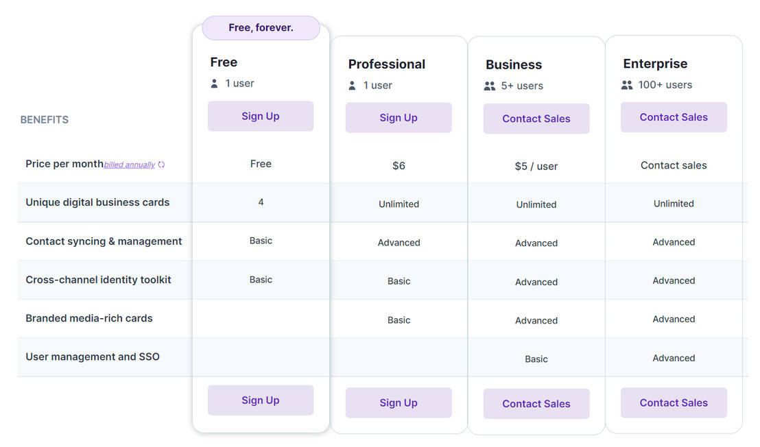 HiHello Pricing: Cost and Pricing plans