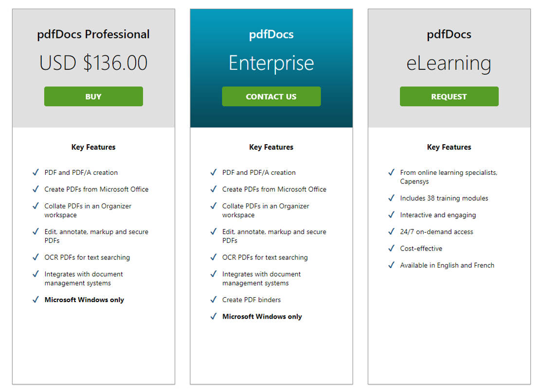 pdfDocs Pricing: Cost and Pricing plans