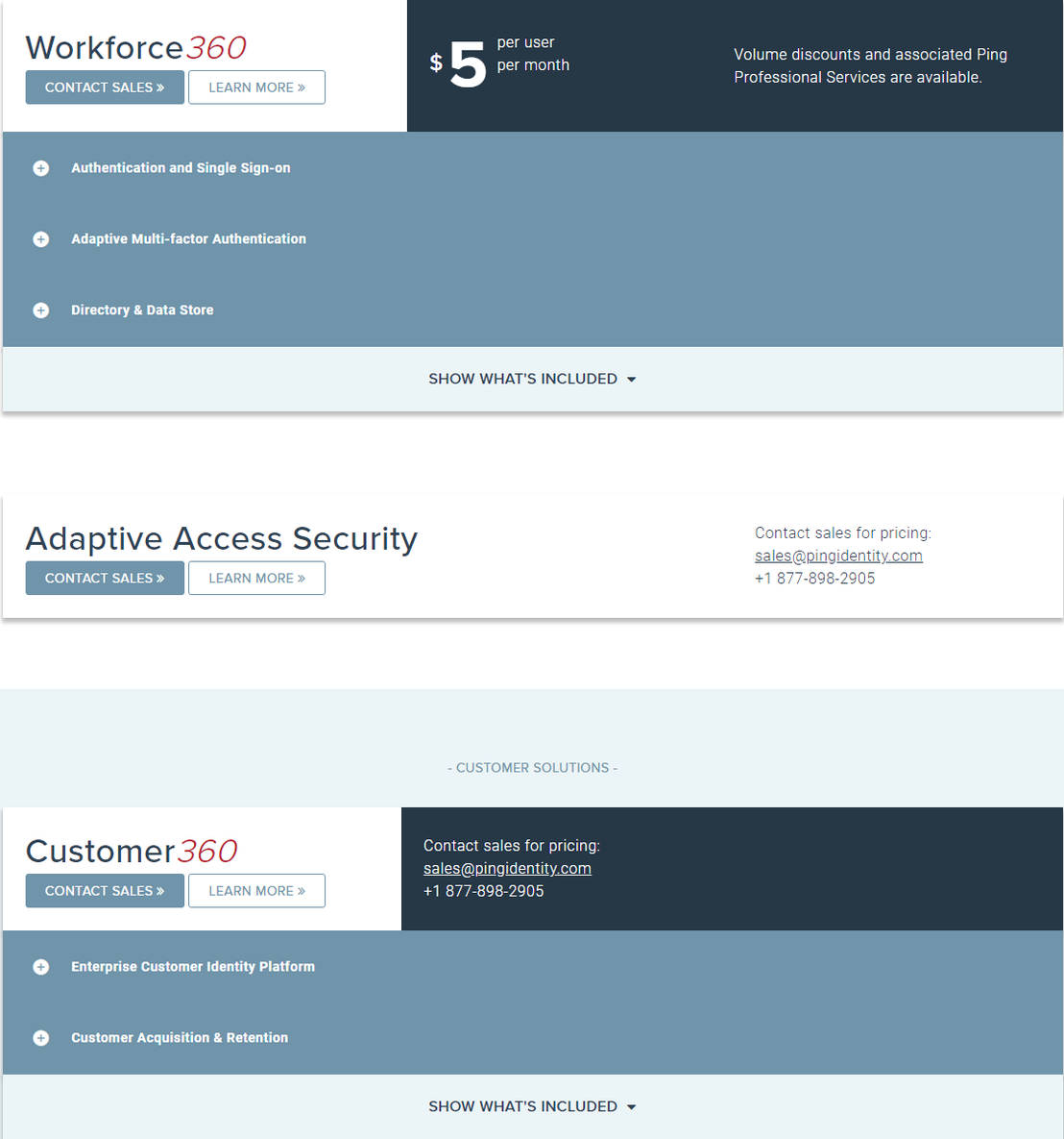 Ping Identity Pricing: Cost and Pricing plans