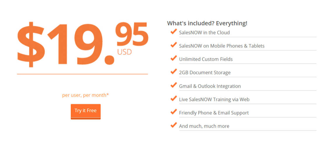 SalesNOW Pricing, Reviews and Features (December 2023) - SaaSworthy.com