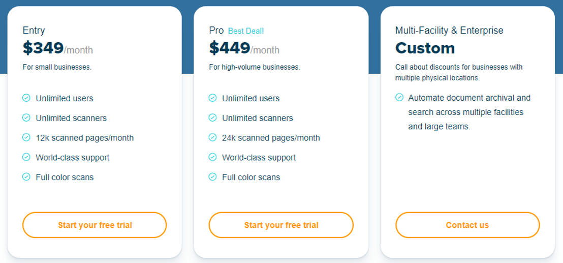 Scan123 Pricing: Cost and Pricing plans