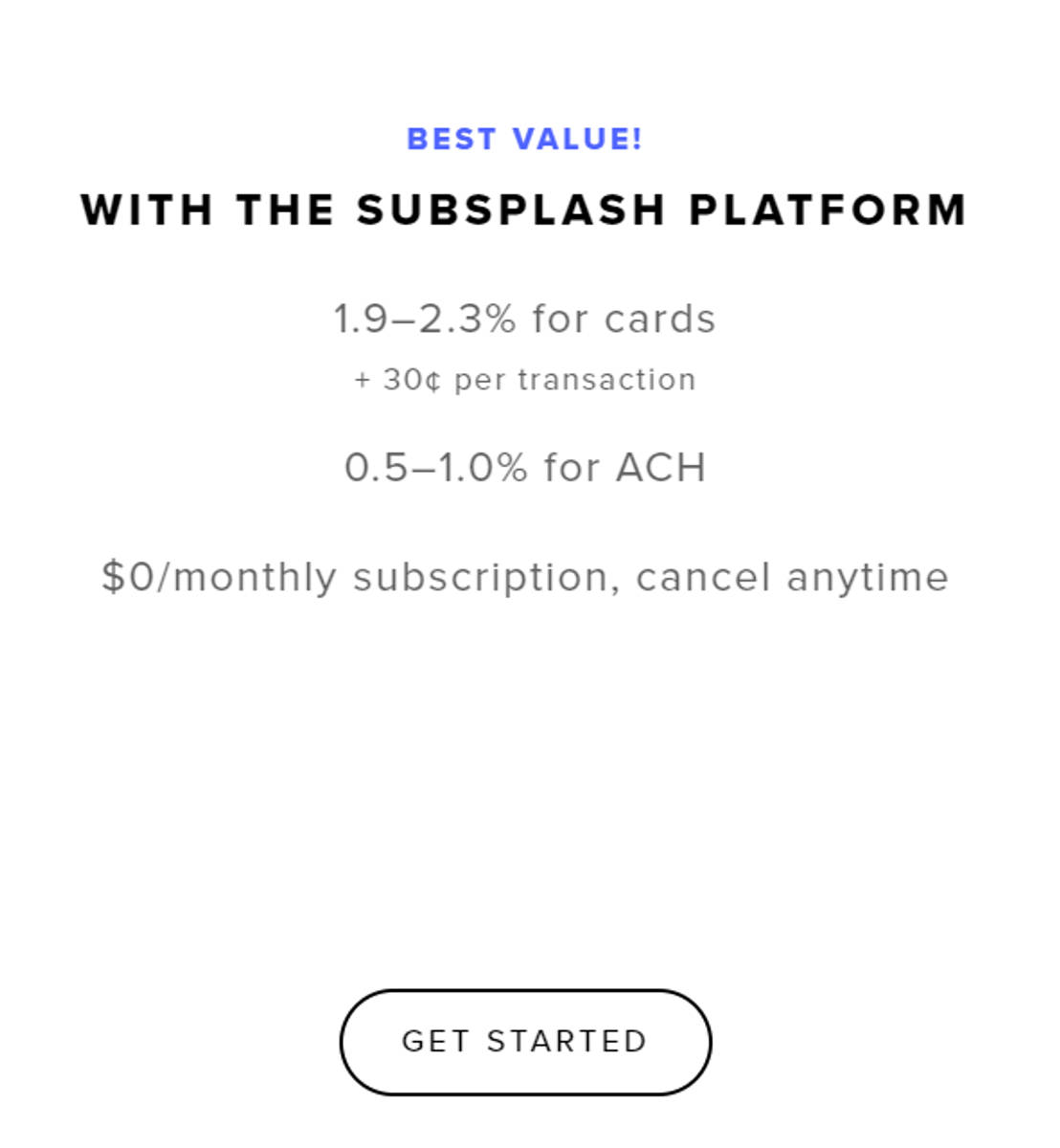 Subsplash Pricing: Cost and Pricing plans