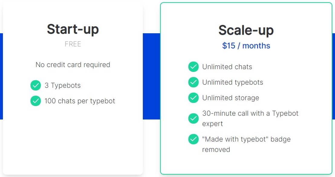 Typebot Pricing, Reviews and Features (October 2023) - SaaSworthy.com