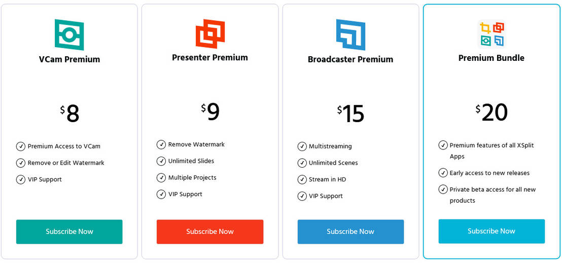XSplit Pricing, Reviews and Features (April 2022) - SaaSworthy.com