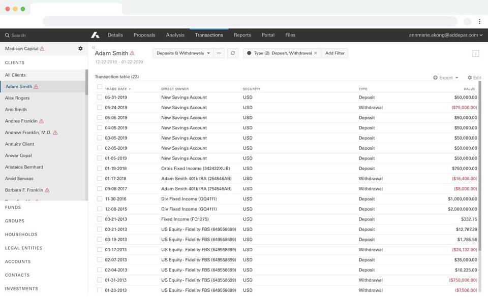 Addepar Pricing, Reviews and Features (October 2022) - SaaSworthy.com