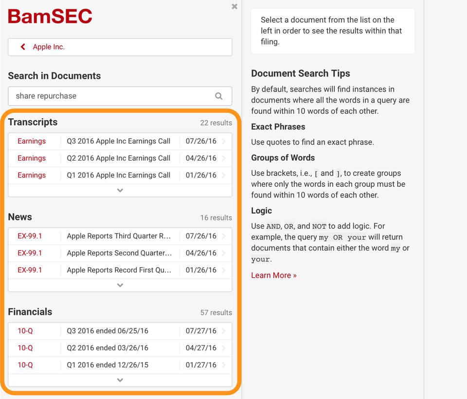 BamSEC Pricing, Reviews and Features (September 2023) - SaaSworthy.com