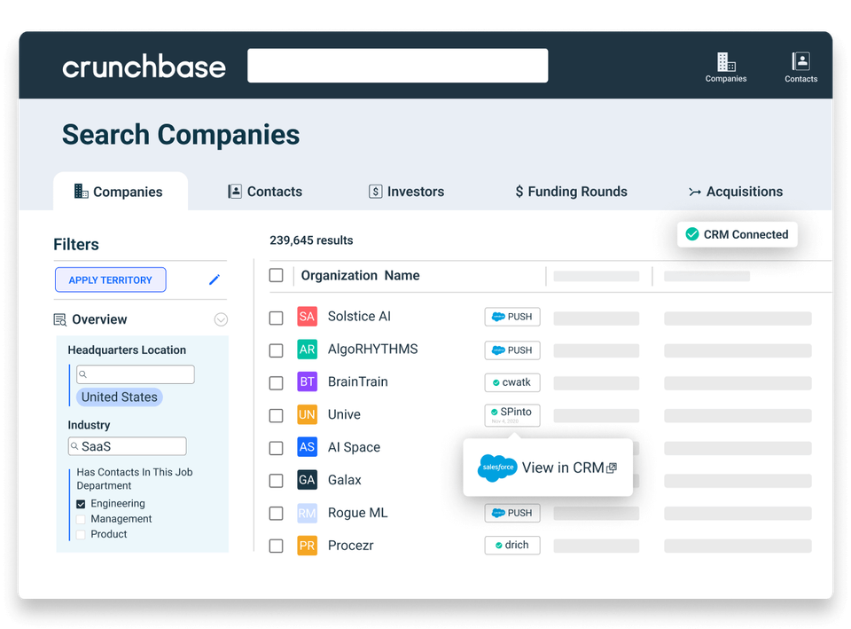 Crunchbase Pricing, Reviews and Features (September 2023) - SaaSworthy.com