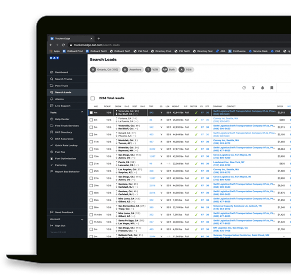 DAT Load Board Pricing, Reviews and Features (October 2022 ...