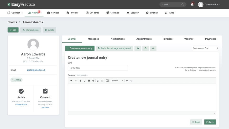 EasyPractice Pricing, Reviews and Features (September 2022) - SaaSworthy.com