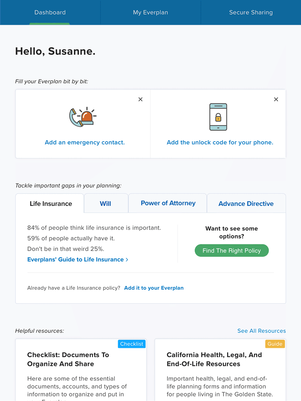 Everplans Pricing, Reviews and Features (November 2023) - SaaSworthy.com