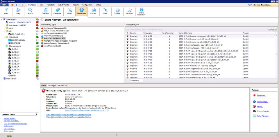 GFI LanGuard Pricing, Reviews and Features (October 2022) - SaaSworthy.com