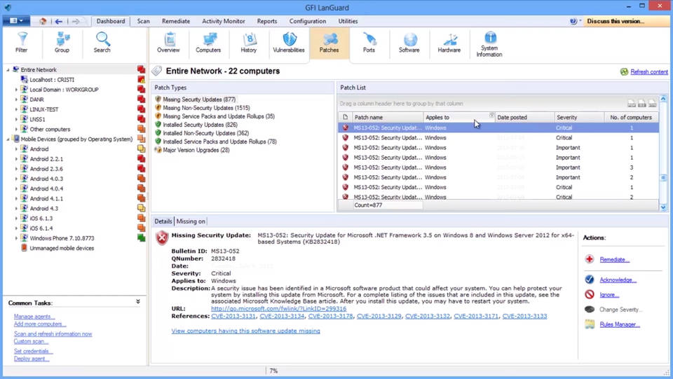 GFI LanGuard Pricing, Reviews and Features (October 2022) - SaaSworthy.com
