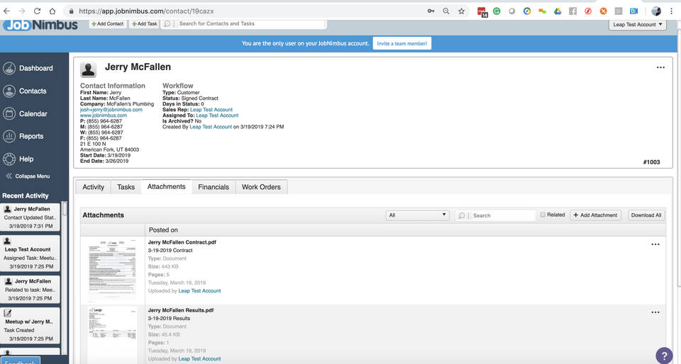 JobNimbus Pricing, Reviews and Features (September 2021) - SaaSworthy.com