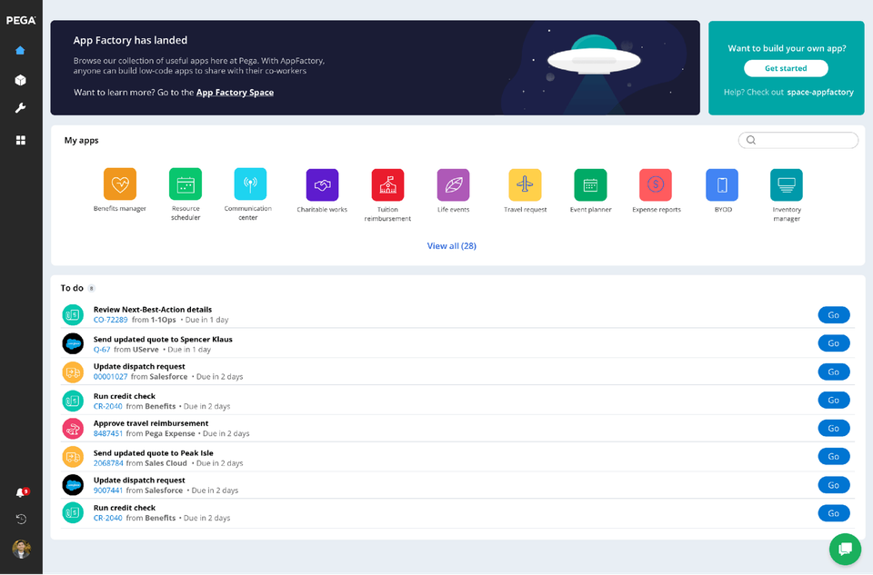 Pega Platform Pricing, Reviews and Features (October 2022) - SaaSworthy.com