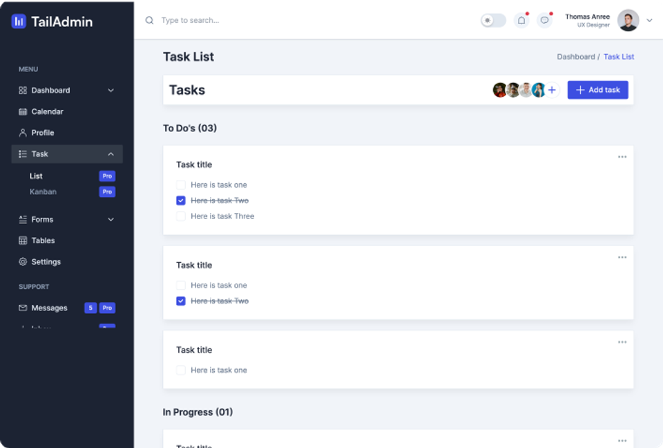 Tailadmin Pricing, Reviews and Features (November 2023) - SaaSworthy.com