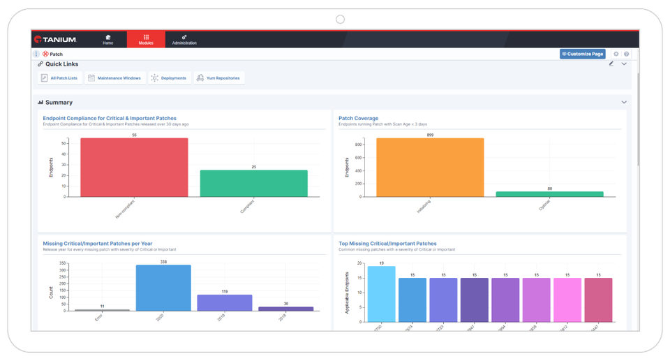 Tanium Patch Pricing, Reviews and Features (November 2023) - SaaSworthy.com