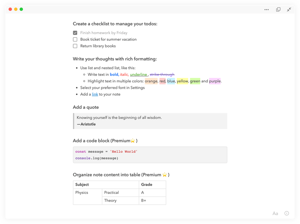 UpNote Pricing, Reviews and Features (July 2023) - SaaSworthy.com