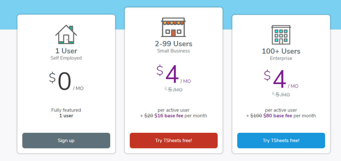 TSheets Pricing, Reviews and Features (December 2019) - SaaSworthy.com