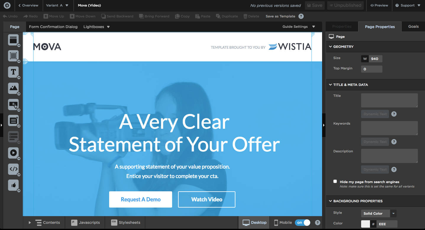 Unbounce Pricing, Reviews and Features (May 2021) - SaaSworthy.com