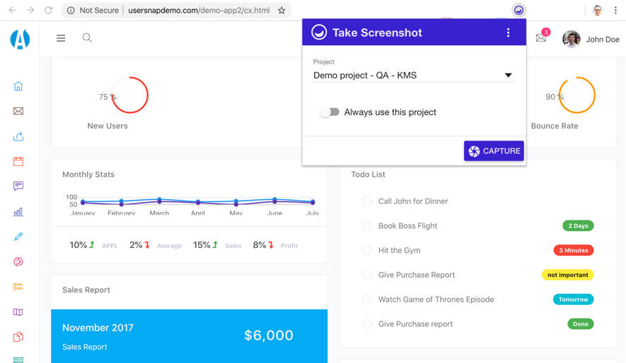 Usersnap Pricing, Reviews and Features (December 2020) - SaaSworthy.com