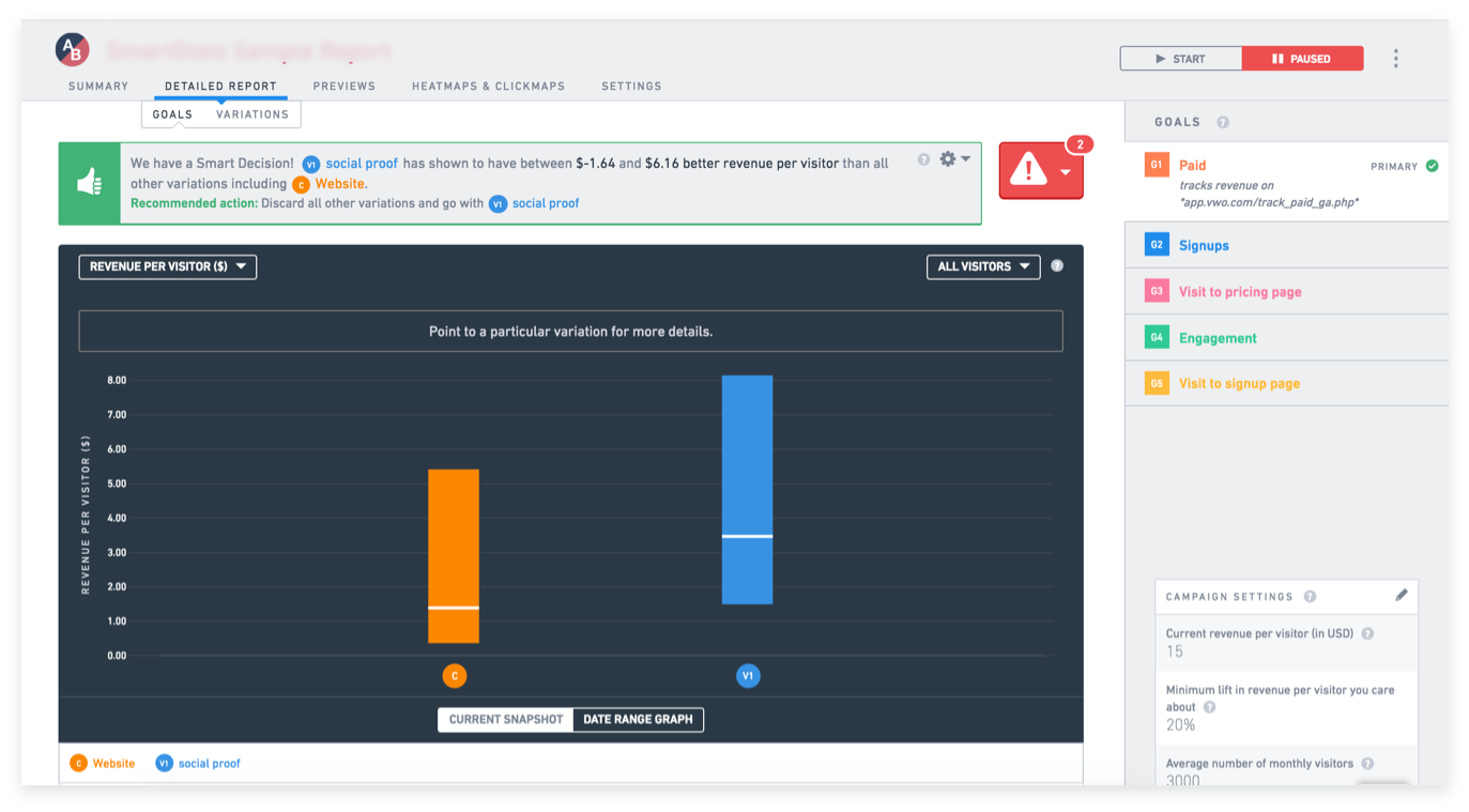 Visual Website Optimizer Pricing, Reviews and Features (July 2019 ...