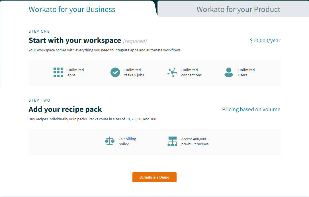 Workato Pricing, Reviews and Features (June 2021) - SaaSworthy.com
