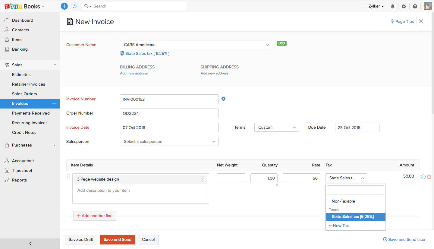 Zoho Books Pricing, Reviews and Features (June 2020) - SaaSworthy.com