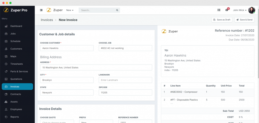 Zuper Pricing, Reviews and Features (March 2021) - SaaSworthy.com